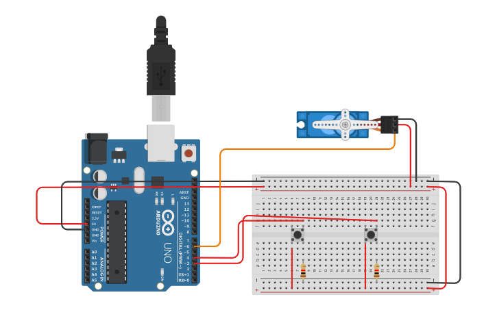 Circuit design Week 10 level 2 - Tinkercad
