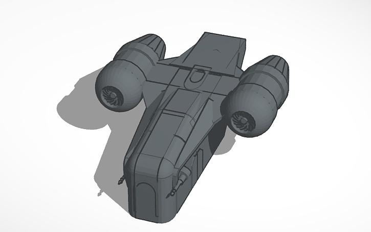 3D design Razor crest - Tinkercad