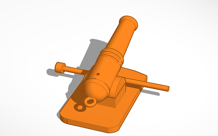 3D design Cannon - Tinkercad