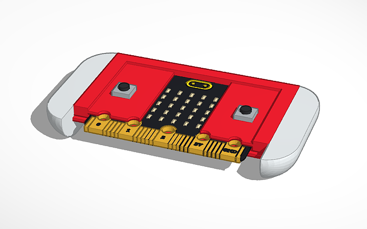 3D design carcasa micro-Bit - Tinkercad