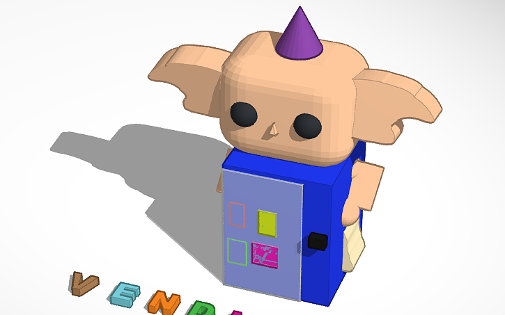 3D design Copy of Dobby Costume Contest 2019! Vending Machine Dobby ...