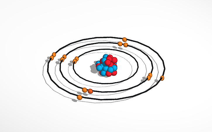 3D design phosphorus 3D model - Tinkercad