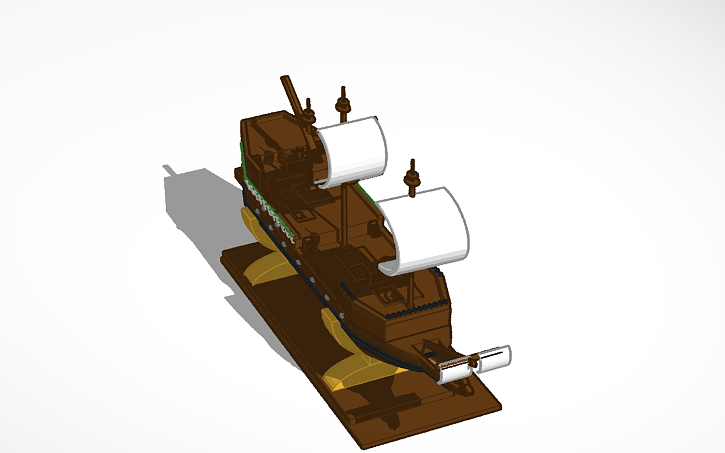 3D design Golden Hind by Nick Boehm - Tinkercad