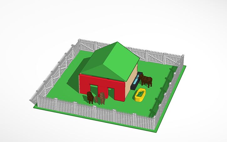 3D design Mya farm - Tinkercad