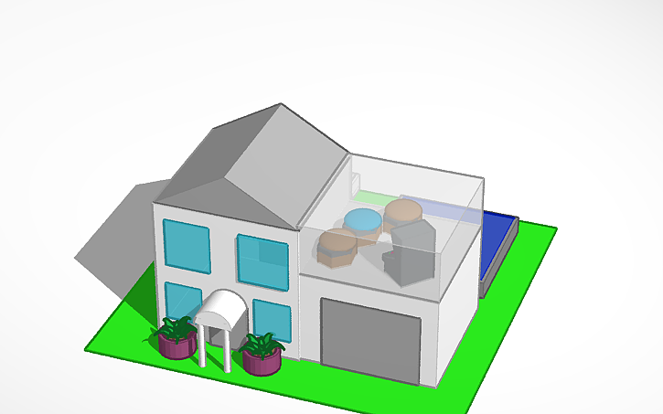 3D design Mansion - Tinkercad