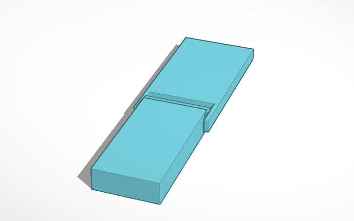 3D design Pin Hinge - Tinkercad