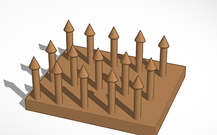 3D design Spike Pad | Tinkercad