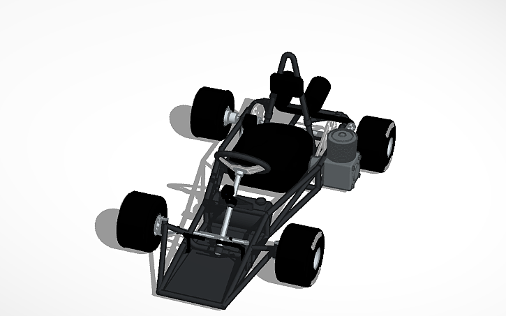 3D design Go Kart - Tinkercad