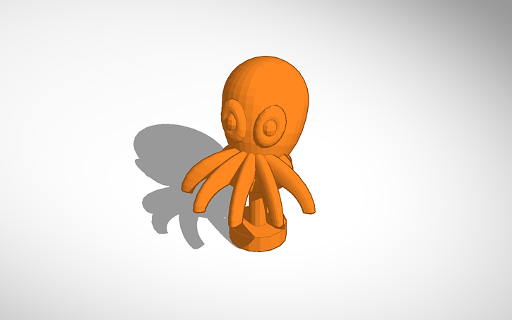 3D design Copy of cthulhu cuff links | Tinkercad