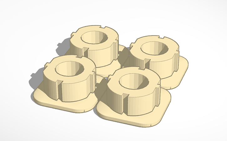 3D design wall socket cover EU - Tinkercad