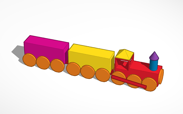 3D design Train 1 - Tinkercad