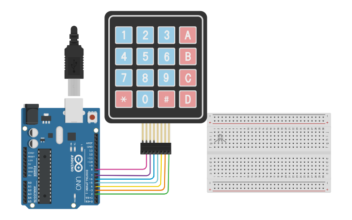 Circuit design Mighty Migelo - Tinkercad