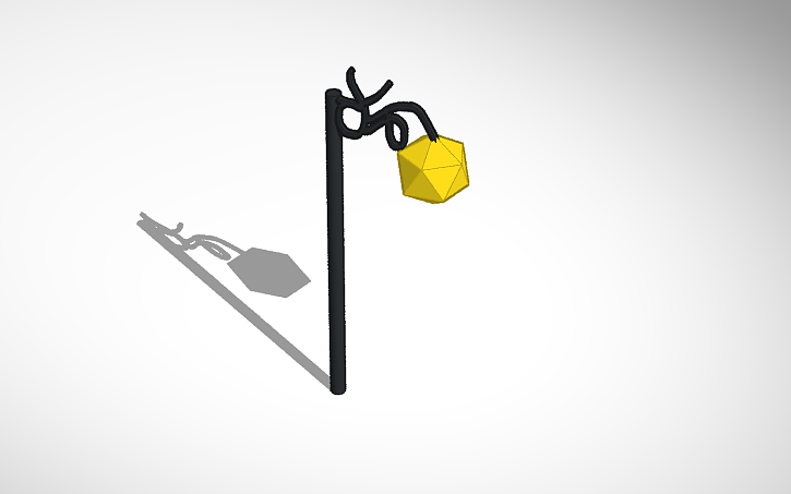 3D design LAMP!!!! - Tinkercad