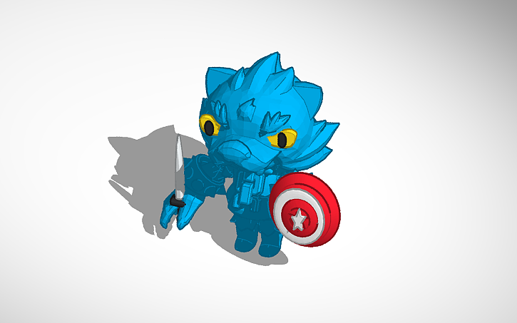 3D design SUPER HÉROE | Tinkercad