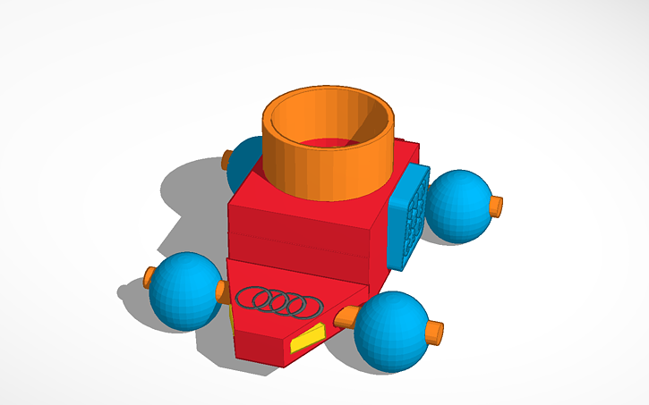 3D design Balloon Car - Yew Ming Jun - Tinkercad