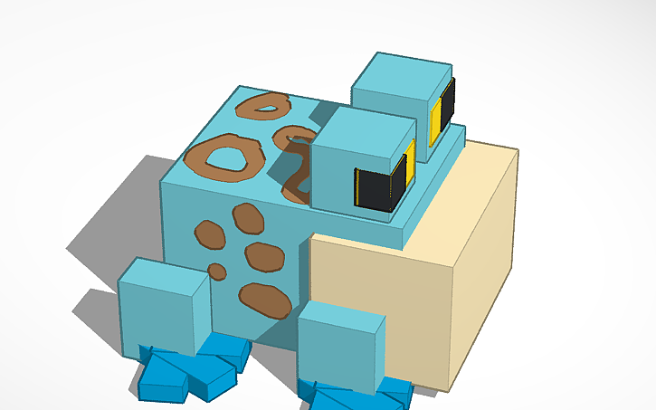 3D design Milk Frog - Tinkercad