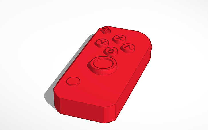 3D design Nintendo Switch joycon-keychain - Tinkercad