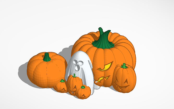 3D design halloween - Tinkercad