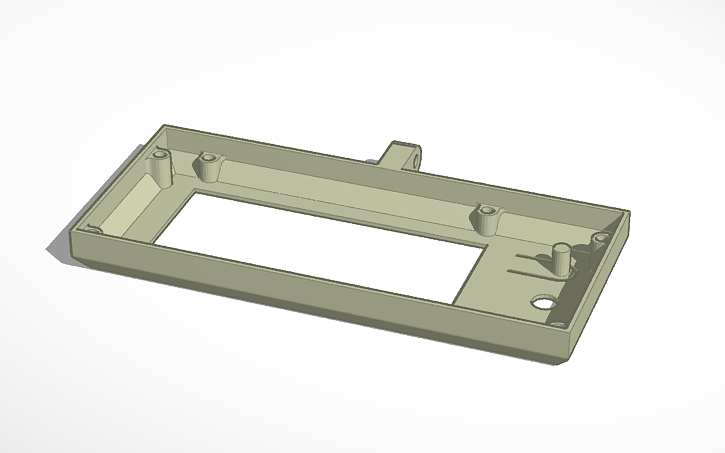 3D design case lcd 1 - Tinkercad
