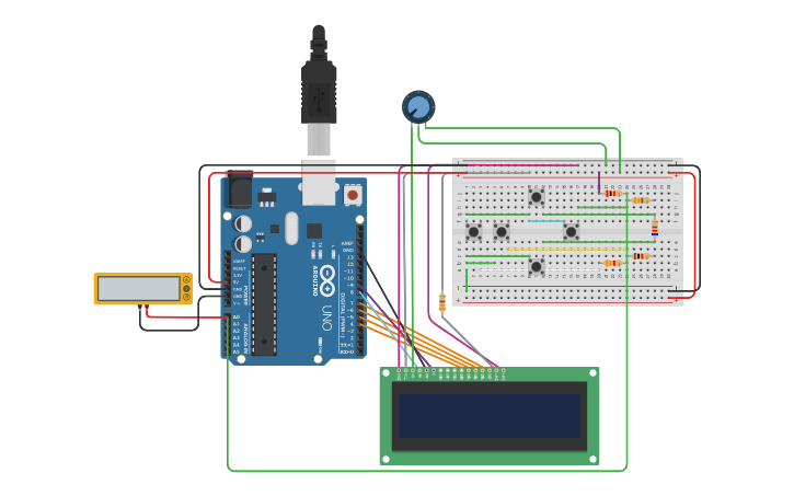 Circuit Design Quiz Arduino Tinkercad