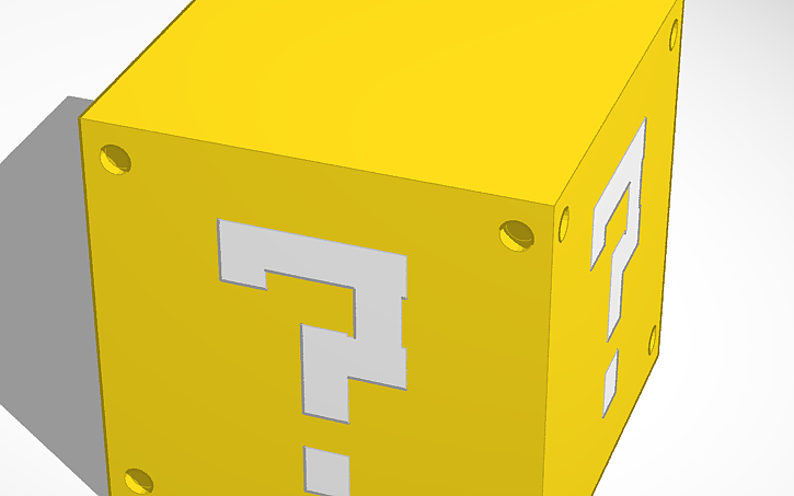 3D design Mystery box - Tinkercad