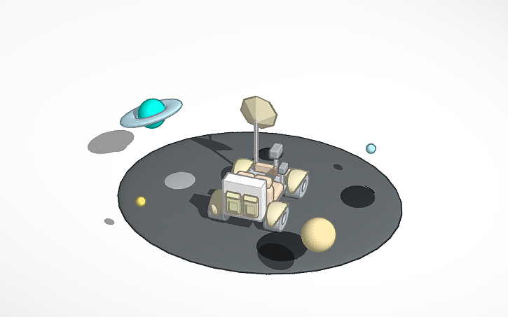 3D design Rover Weshan Paula - Tinkercad