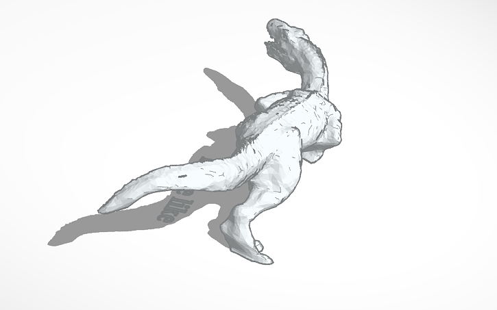 3D design dinosaur - Tinkercad