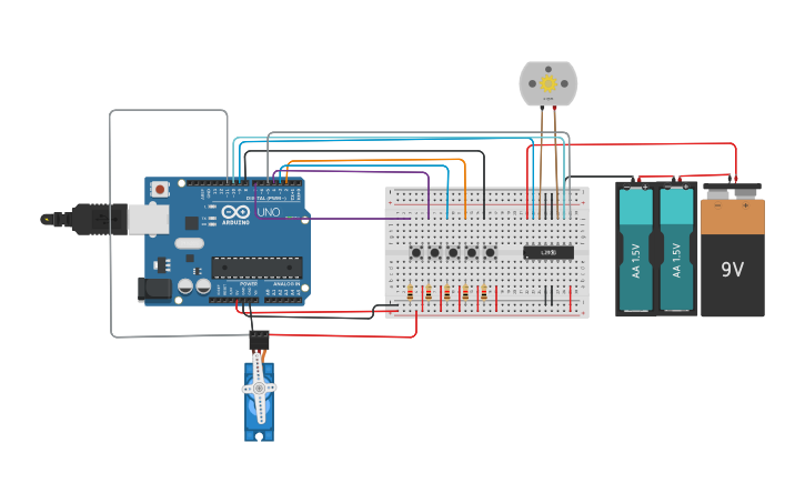 Circuit design surender electro 2 - Tinkercad