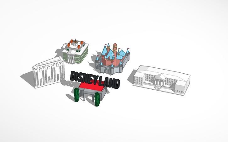 3D design Disneyland | Tinkercad