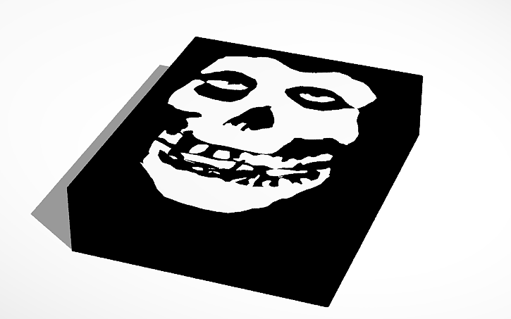 3D design Fiend Skull - Tinkercad