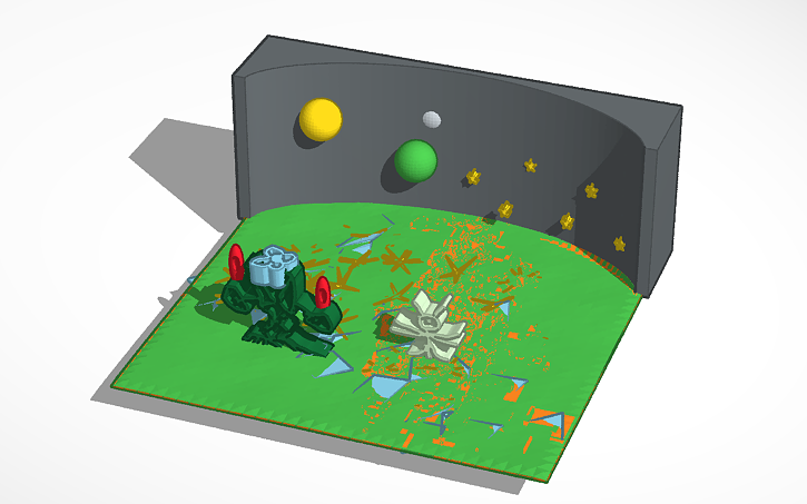 3D design denys"s planet | Tinkercad