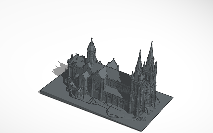 3D design Creepy House - Tinkercad