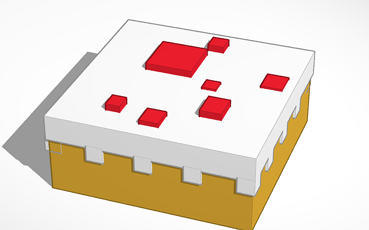3D design Cake - Tinkercad