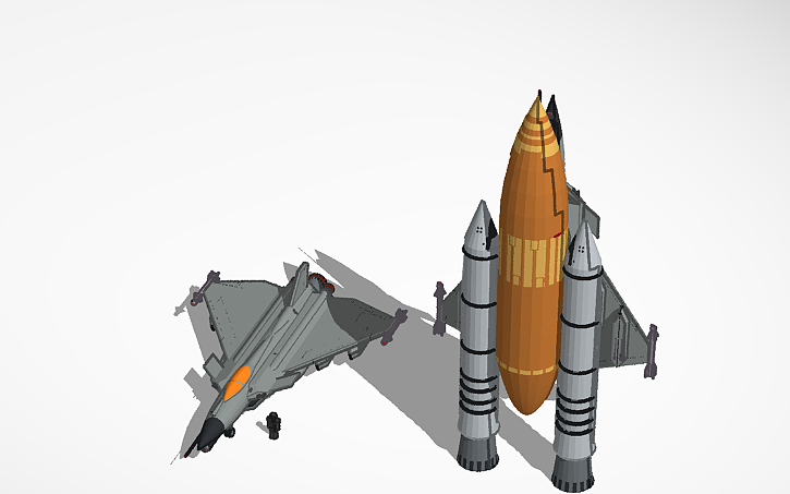 3D design FSS-1100 Varja - Tinkercad