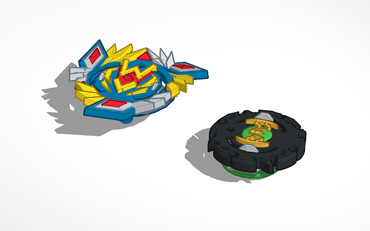 3D design Beyblade - Tinkercad
