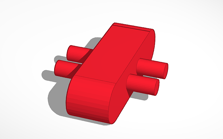 3D design Lesson: Duffel #button result - Tinkercad