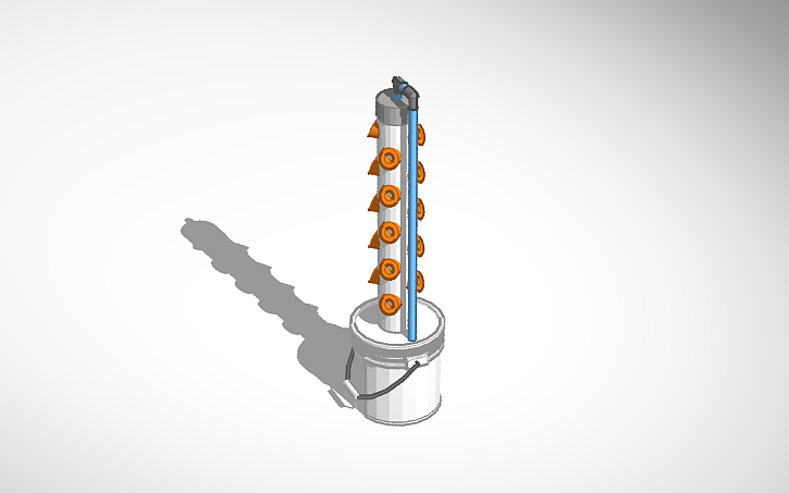 3D design Pool Noodle Tower - Tinkercad