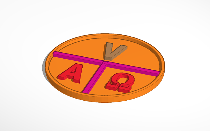 3D design Ohm's Law Ω - Tinkercad