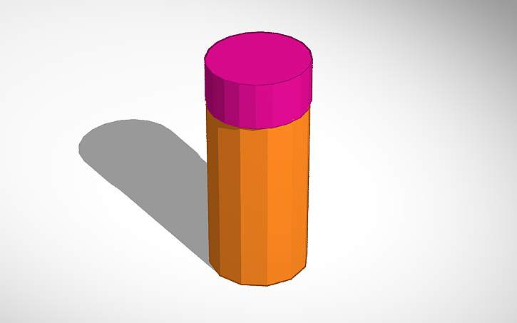 3D design Thermos Flask for my school assignment - Tinkercad