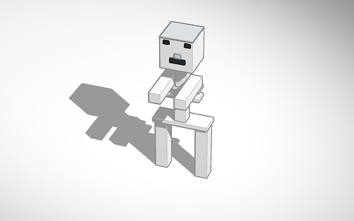 3D design skeleton | Tinkercad