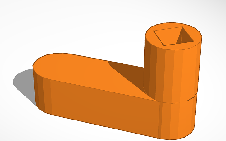 3D design handle shower | Tinkercad