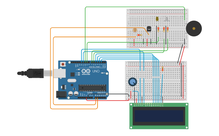Circuit design Weather Station Prototype Cycle D | Tinkercad