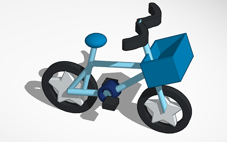3D design Bicycle - Tinkercad