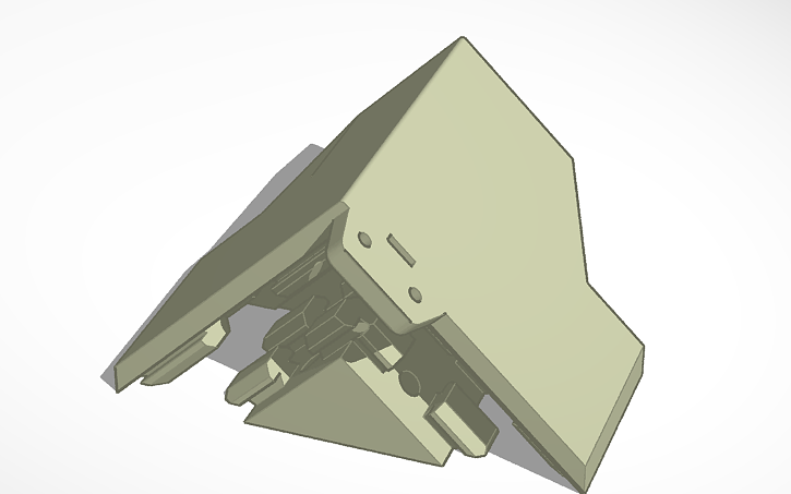 3D design Right Corner Leg | Tinkercad