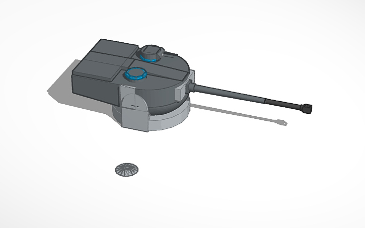 3D design Oscillating turret design mod.2 | Tinkercad