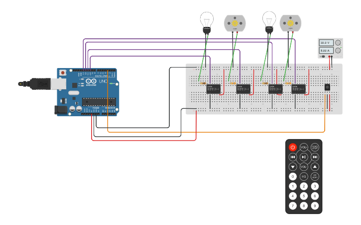 Circuit Design Ir Remote Tinkercad