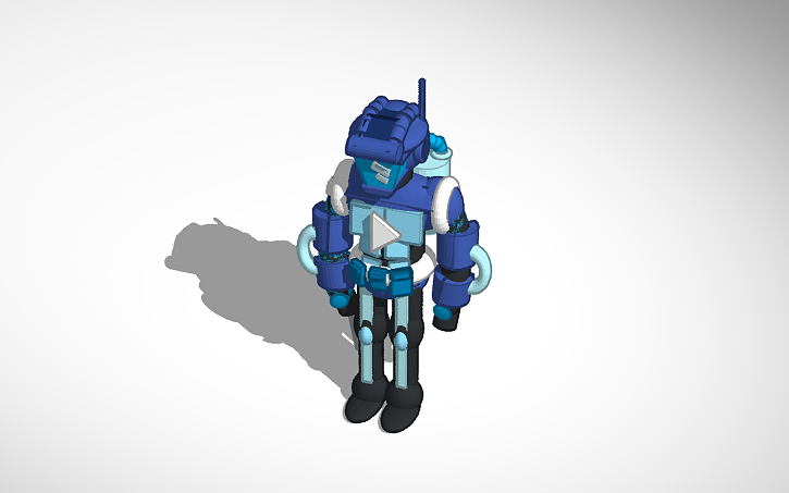3D design Spectrum Robot Warrior | Tinkercad