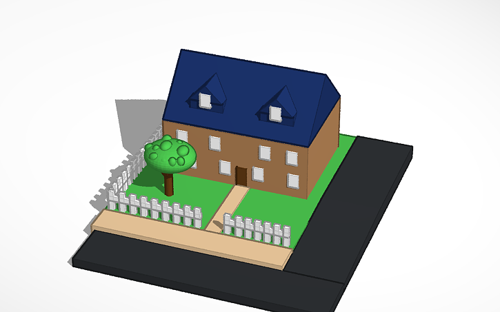 3D design House - Tinkercad