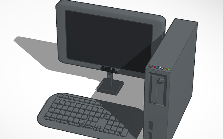 3D design computer - Tinkercad