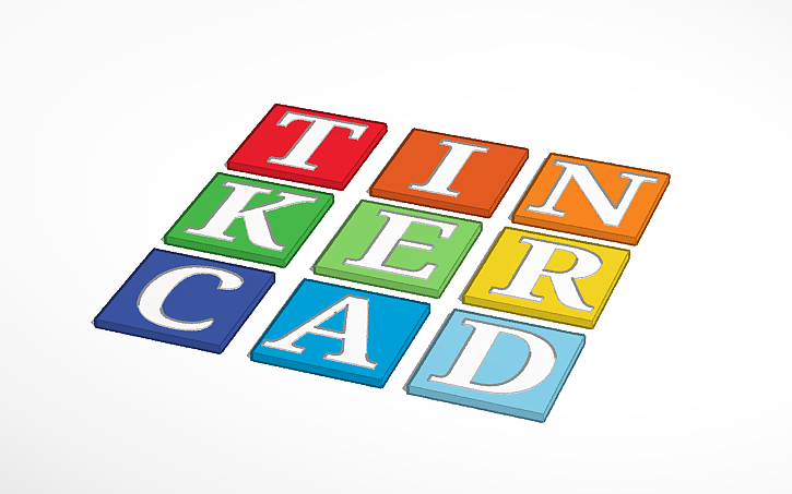 3D design Tinkercad Logo | Tinkercad